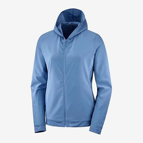 COMET LIGHT HOODIE ウィメンズ | SALOMON | サロモン | LC1269100_CopenBlu-好日山荘(コウジ ...